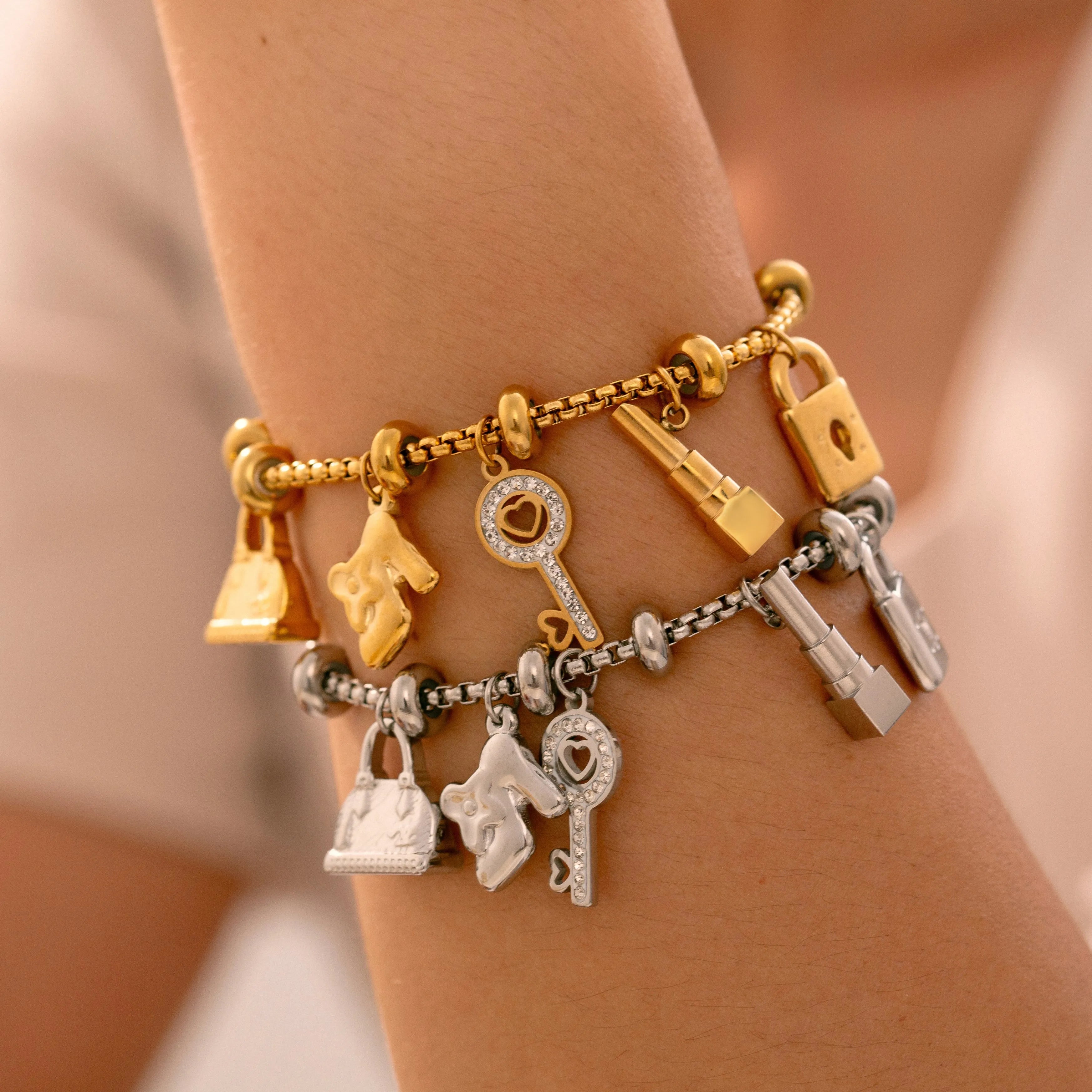 Lock Charm Bracelets – Huenaut